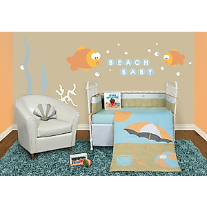 Sun and Sand Crib Skirt