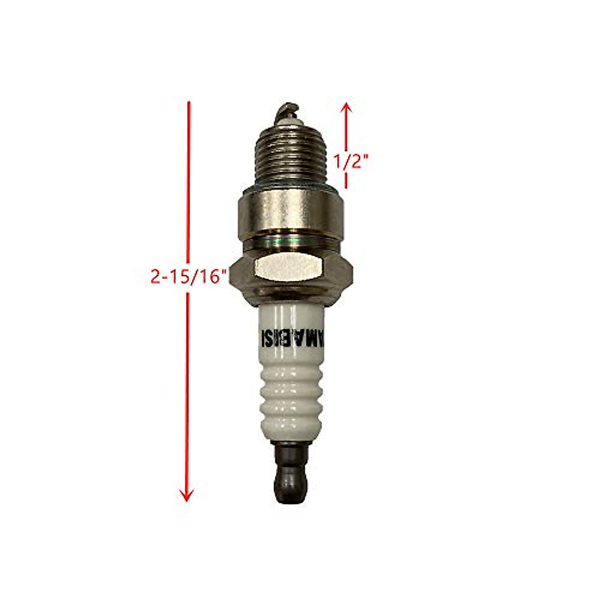 Ignition Coil and Spark Plug For Buffalo Sportsman GEN1100 GEN154 1500W 2000W Generator & Predator 1 in. 79CC 63404 Water Pump & Wen Champion 1200 1500 1400 1800 Watts Gas Generator