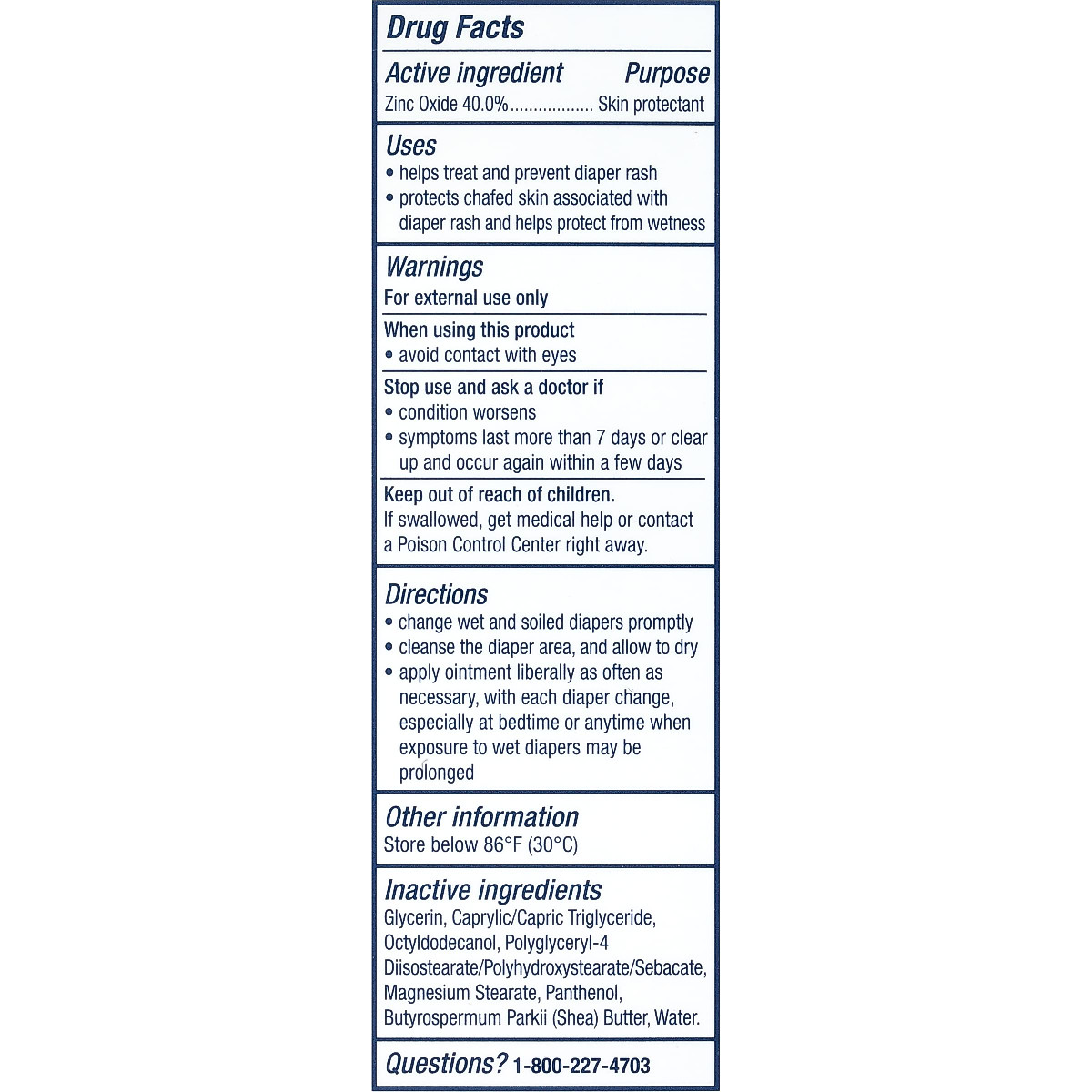 Aquaphor Baby Diaper Rash Paste - For Serious Diaper Rash and Flare-ups - 3.5 Oz. Tube