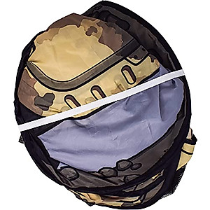 Sunny Days Entertainment Humvee Pop Up Tent - Children's Camo Pop Up Playhouse | Camouflaged Military Toy for Kids