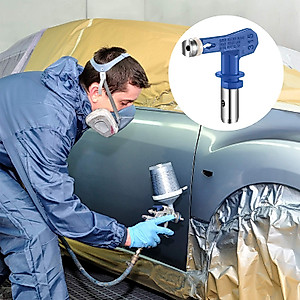 4 Pieces Reversible Spray Tips Reversible Airless Paint Sprayer Nozzle Tips Airless Paint Spray Guns Airless Sprayer Spraying Machine Parts for Homes Buildings Decks or Fences (215, 315, 417, 523)