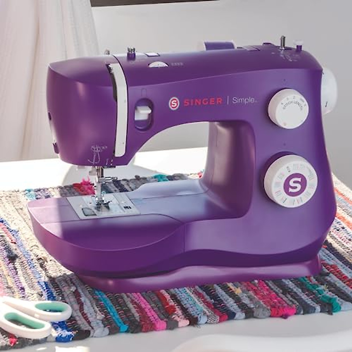 SINGER 3337 Purple Mechanical Sewing Machine