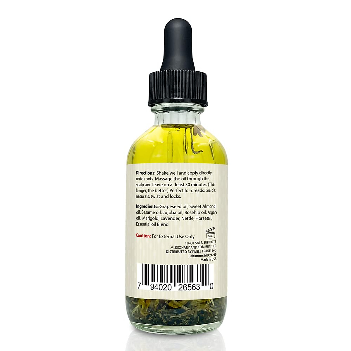 PERFECX Scalp Healing Oil [Herbal Infused, Ayurvedic] Marigold, Lavender, Nettle, Horsetail