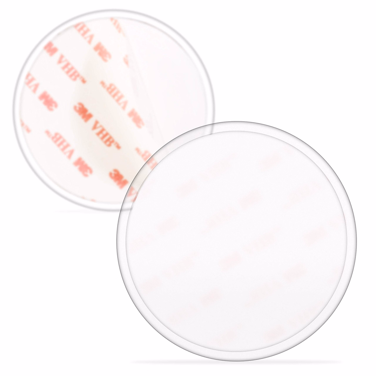 HASKO accessories - Adhesive Mounting Disc for Suction Cup (2 Pack)