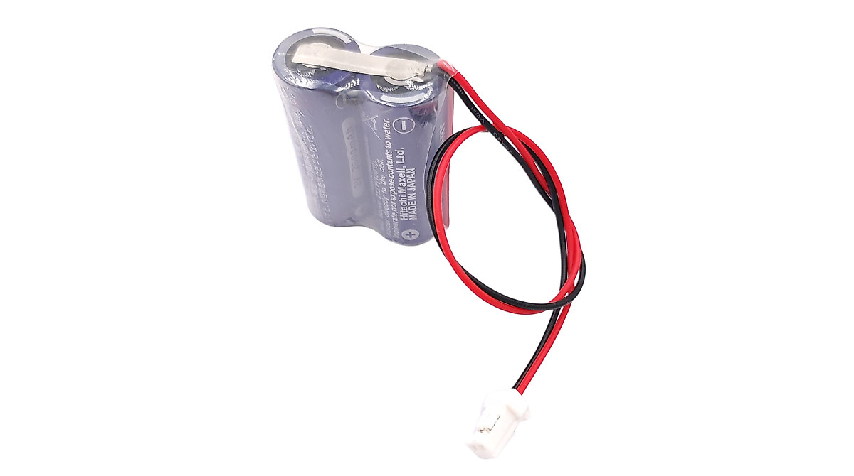 BATTEMALL 3V Replacement PLC Battery Pack - CR17450