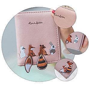 GALPADA Kawaii Wallet Cute Wallets Animal Purses Wallet Purse Coin Pouches Wallet Aesthetic Foldable Purse