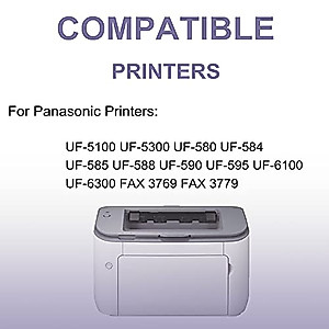 Credibility Store 4-Pack（Black） Compatible High Capacity UG3350 | UG-3313 Laser Toner Cartridge use for Panasonic UF-588 UF-590 UF-595 UF-6100 Printer