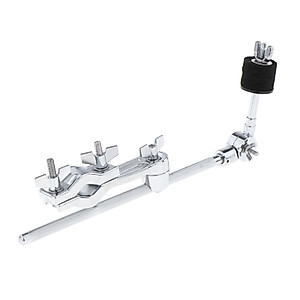 B Baosity Drum Extension Clamps Cymbal Brake Tilt Attachment Handbell Cowbell Clamp Holder Drum Set Clamp Practice Drum Pad Students Kids