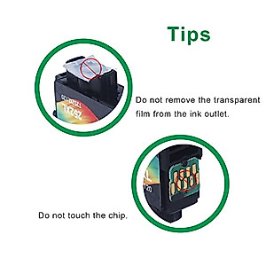 XIMO Remanufactured Ink Cartridge Replacement for Epson 252XL 252 XL T252 T252XL Ink for Workforce WF-3640 WF-3620 WF-7210 WF-7710 WF-7720 (2 Black, 1 Cyan, 1 Magenta, 1 Yellow,5-Pack)