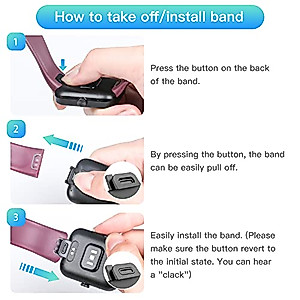 GERSVAR Smart Watch Bluetooth Calling (Answer/Make Call) 42mm Touch Screen, 100 Sports Modes Fitness Tracker with Heart Rate Monitor Blood Oxygen IP68 Waterproof,Compatible with Android iOS