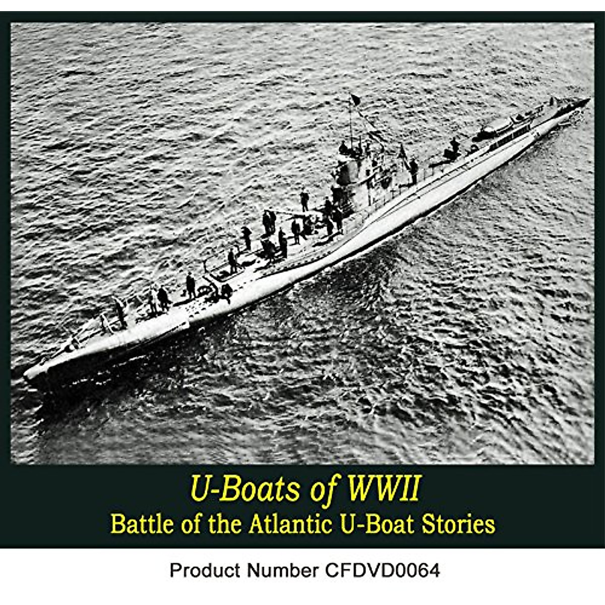 German Nazi U-Boat Films of WW2 Atlantic War Convoys old Films DVD