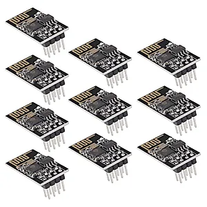10 pcs ESP8266 ESP-01S WiFi Serial Transceiver Module with 1MB Flash for Arduino