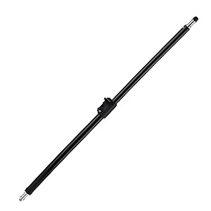 Photography Distance Rod, Back Light Stand Adjustable Pole with Standard Screw (1/4'' 3/8'') 45CM74CM Extension Rod Stick Pole for Light Microphone Arm Stand