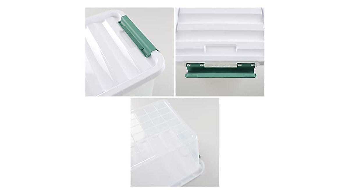Innouse 20 Qt Latch Storage Box - Durable & Secure