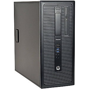 Hp EliteDesk 800 G1 Tower Computer Desktop PC, Intel Core i7 3.4GHz Processor, 16GB Ram, 1TB SSD, WiFi & Bluetooth, Wireless Keyboard Mouse, Microsoft Office 365, Windows 10 Pro (Renewed)