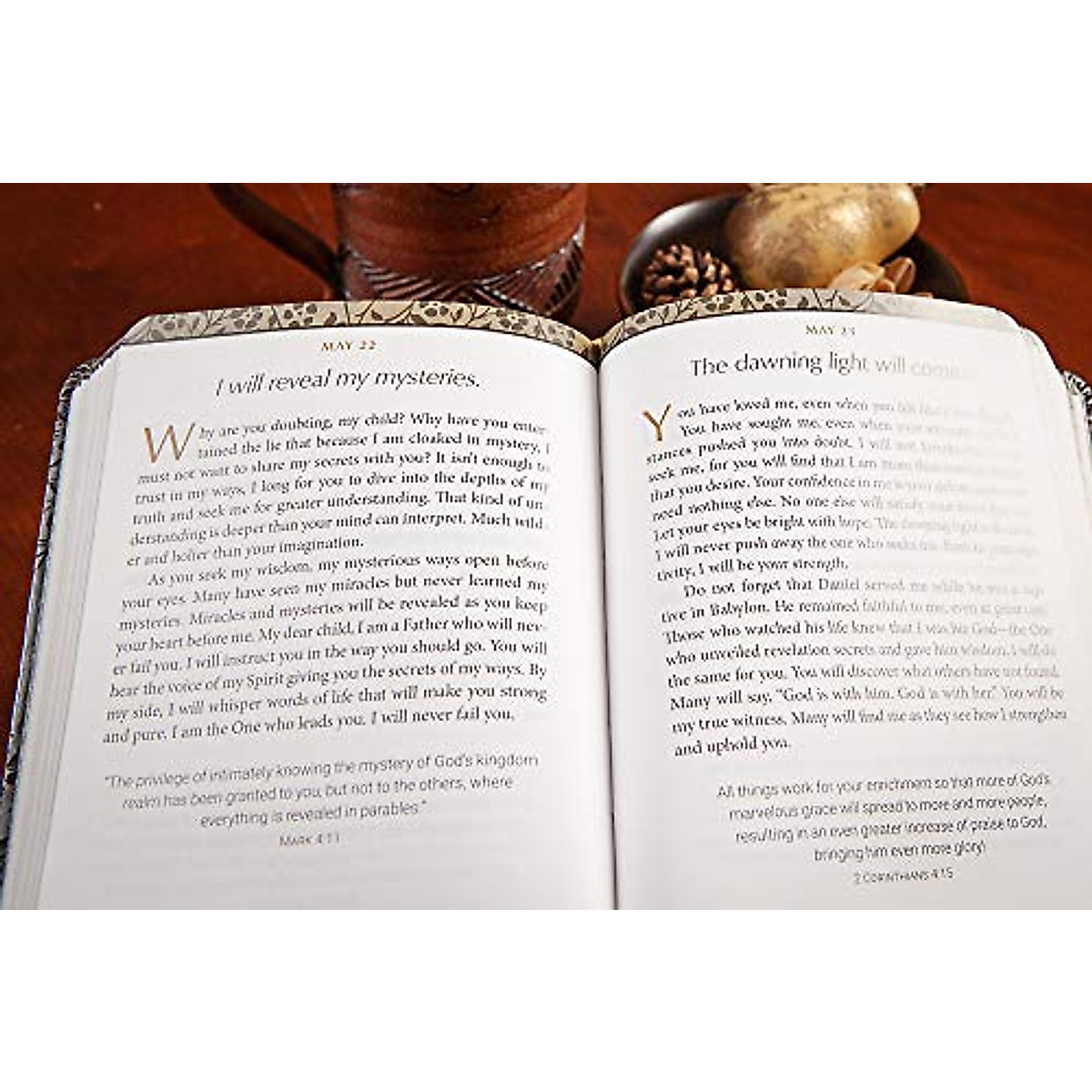 I Hear His Whisper: Encounter God's Heart for You, 365 Daily Devotions (The Passion Translation) (Imitation Leather) – Daily Messages of God's Love, ... More. (The Passion Translation Devotionals)