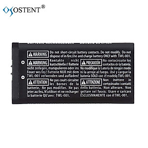 OSTENT 840mAh 3.7V Rechargeable Battery Pack Replacement for Nintendo NDSi