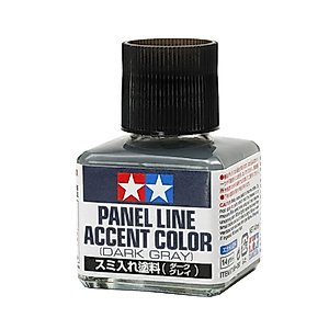 TAMIYA Panel Line Accent Color Dark Gray TAM87199 Plastics Paint Enamels
