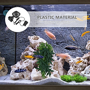 Ipetboom Fish Tank Cooling Fan Fish Tank Cooler Aquarium Fan Axolotl Aquarium Water Conditioner Aquarium Chiller Aquarium Cooler Fans for Home 40 Gallon Tank lid Plastic Small air Cooler