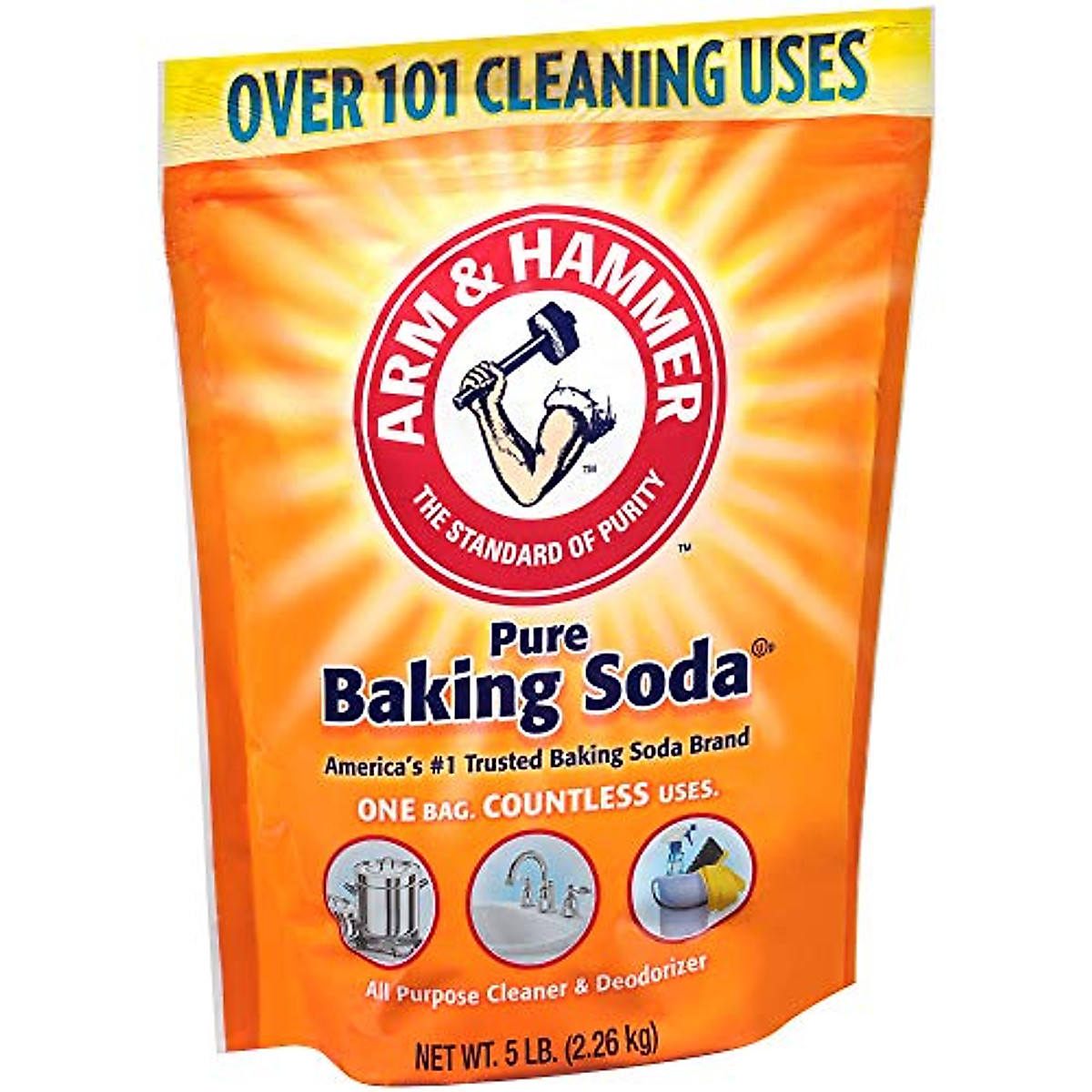 Arm & Hammer Pure Baking Soda, 5 lb