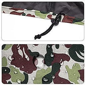 BBQration Griddle Cover and Carry Bag for Blackstone 22" Table Top Griddle with Hood/Lid, Heavy Duty 600D Polyester Cover Replacement Parts for 5510 Blackstone Carry Bag