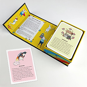 Knock Knock Affirmators! Deluxe Deck: 100 Affirmation Cards Deck - Affirmation Cards to Help You Help Yourself Without The Self-Helpy-Ness