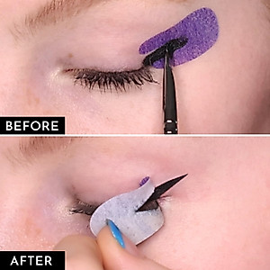 Beth Bender Beauty Pro Go Eyeliner Stencil | Cat Eyeliner Stencil | Made in USA | Cruelty Free & Vegan (Pack of 2 (48 Stencils))