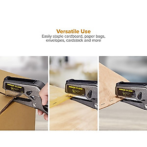 Bostitch Office B8 Heavy Duty 45 Sheet Plier Stapler, Full-Strip, Black (02245), 1 Pack (0-2245)