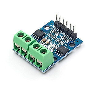 DAOKI 5PCS L9110S DC Stepper Motor Driver Controller Board 2.5-12V H-Bridge for Arduino with Dupont Cable Male to Female 30 PIN,28AWG Wire