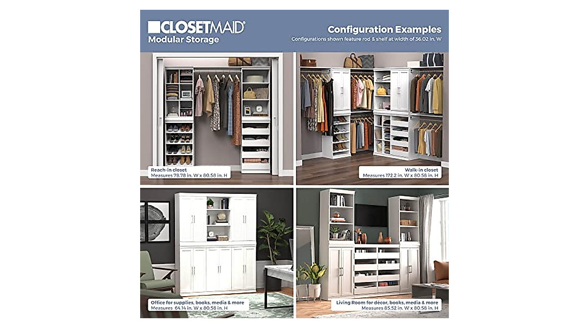 ClosetMaid Modular Stackable Shoe Shelf - Taupe