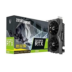 ZOTAC GeForce RTX 2060 12GB GDDR6 PCI Express 3.0 Video Card ZT-T20620F-10M