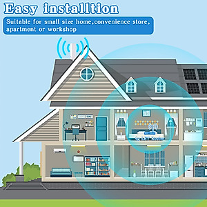4G LTE Antenna: 4G Antennas Outdoor Dual SMA Male 3G / 4G / LTE Omni-Directional SMA Antenna for Router Mobile Hotspot Wireless Home Phone