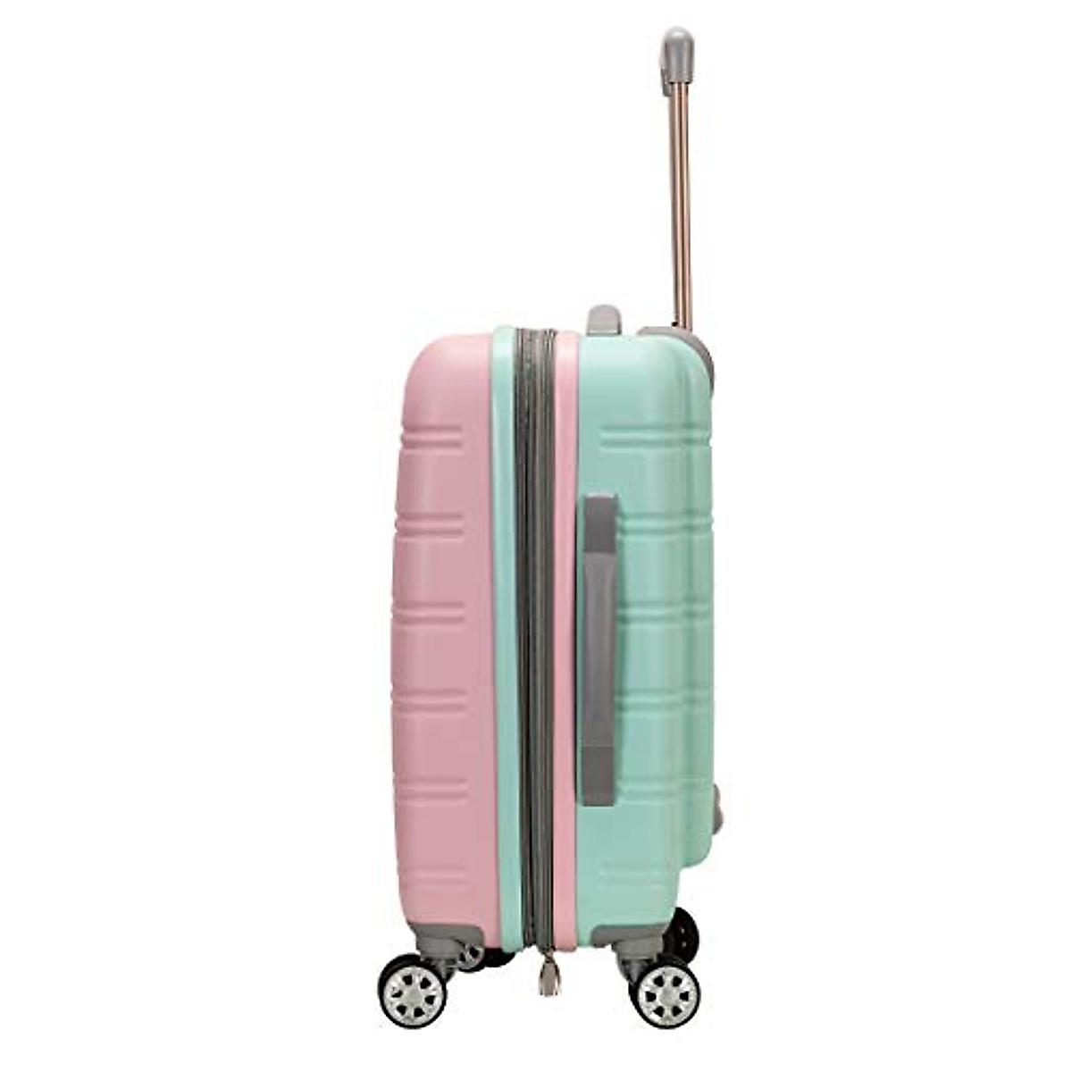 Rockland Melbourne Hardside Expandable Spinner Wheel Luggage, Mint, Carry-On 20-Inch