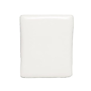 Christopher Knight Home Lopez Backless Leather Counter Stools, 2-Pcs Set, Ivory