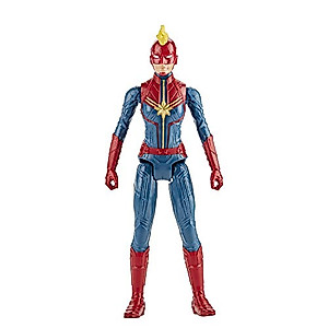Avengers Marvel Titan Hero Series Blast Gear Captain Marvel Action Figure
