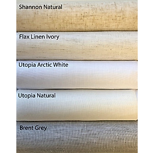 Cordless Roman Shades, Utopia (100% sheer linen), Sheer Linen Roman Shades, Custom Made Window treatments