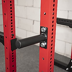 Signature Fitness SF-SS1 1,000 Pound Capacity 3” x 3” Power Rack Squat Stand, Includes J-Hooks and Safety Spotter Arms, Optional Conversion Kits, Half Conversion kit Only