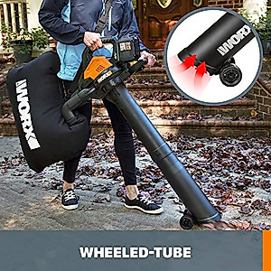 Worx 40V 4.0Ah Cordless Leaf Blower/Vac/Mulcher Power Share - WG583 (Batteries & Charger Included)