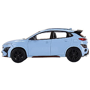 Hyundai Kona N Performance Light Blue Limited Edition to 1800 Pieces Worldwide 1/64 Diecast Model Car by True Scale Miniatures MGT00450