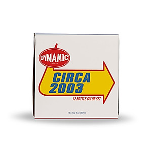 Dynamic Color Co - Circa Color Set 1oz Includes: Electric Blue, Sky Blue, Teal, Turquoise, Bright Orange, Light Brown, Lyme Green, Leaf Green, Tropical Purple, Lavender, Hot Pink, Bubble Gum Pink