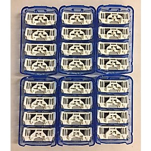 Ohio Trading 24 Piece 6-Blade Razors Fits Dorco & Dollar Shave Club