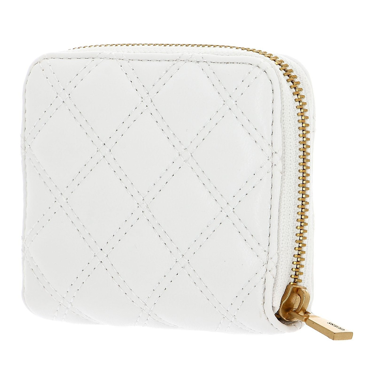 GUESS Giully Small Zip Around Wallet, White