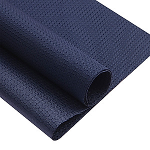 Versatile 420D Oxford Cloth Fabric with PU Coating: Lightweight, Waterproof, and Durable Material for Bags, Outdoor Gear, Tents, and Home Projects, 59 Inches Wide(Navy,Pre-Cut 36"x59")