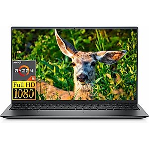 DELL 2023 Inspiron 15 3525 Laptop, 16GB RAM, 1TB SSD, 15.6" FHD IPS Display, AMD Ryzen 5 5500U Processor (up to 4GHz, Beat i7-10710U), ‎AMD Radeon Graphics, Student and Business Laptops, Win 11 Home