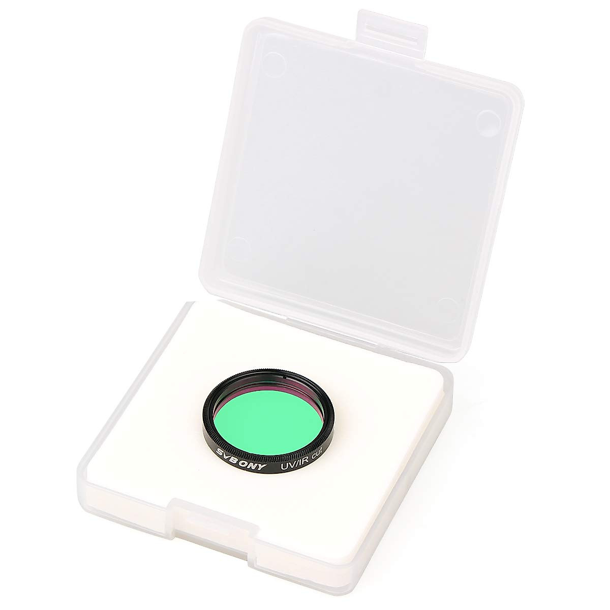 SVBONY Telescope Filter, 1.25 inches UV IR Cut Block Filter, Multi Coated Infra Red Filter Keep Planetary Images Sharp, for CCD Digital Astrophotography