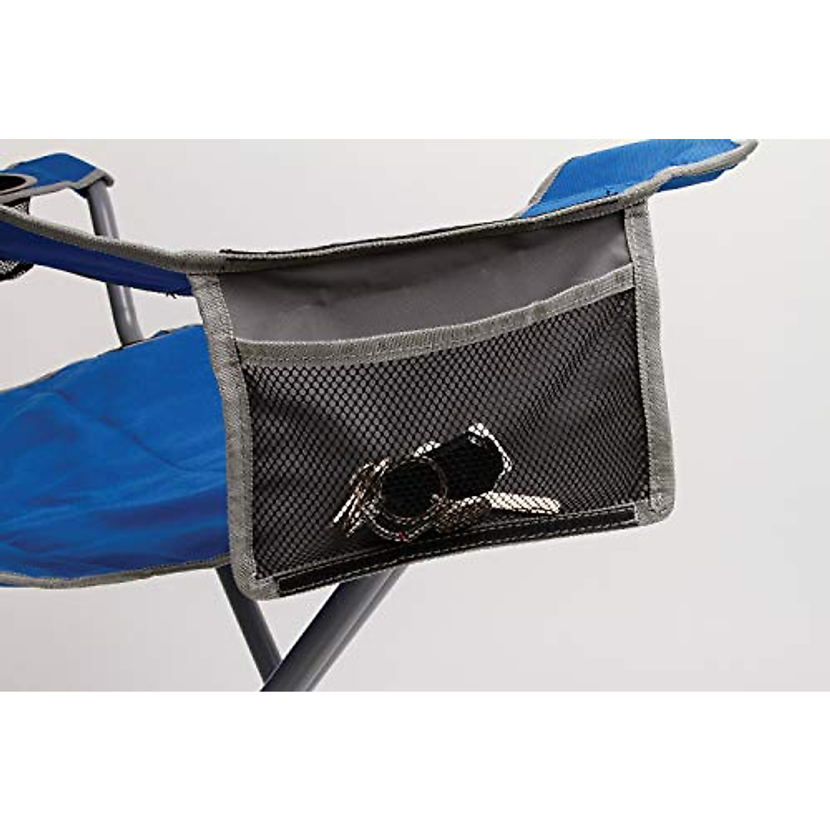 Coleman Big and Tall Camp Chair | Folding Beach Chair | Portable Quad Chair for Tailgating, Camping & Outdoors