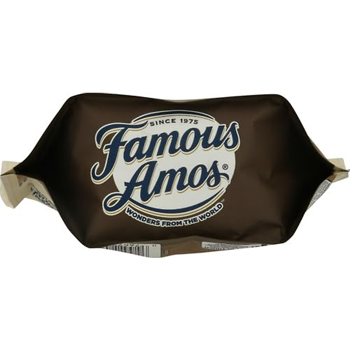 Famous Amos Wonders of the World Belgian Chocolate | Bite-Size Cookies with Chocolate Chips in a Resealable 7 oz Bag