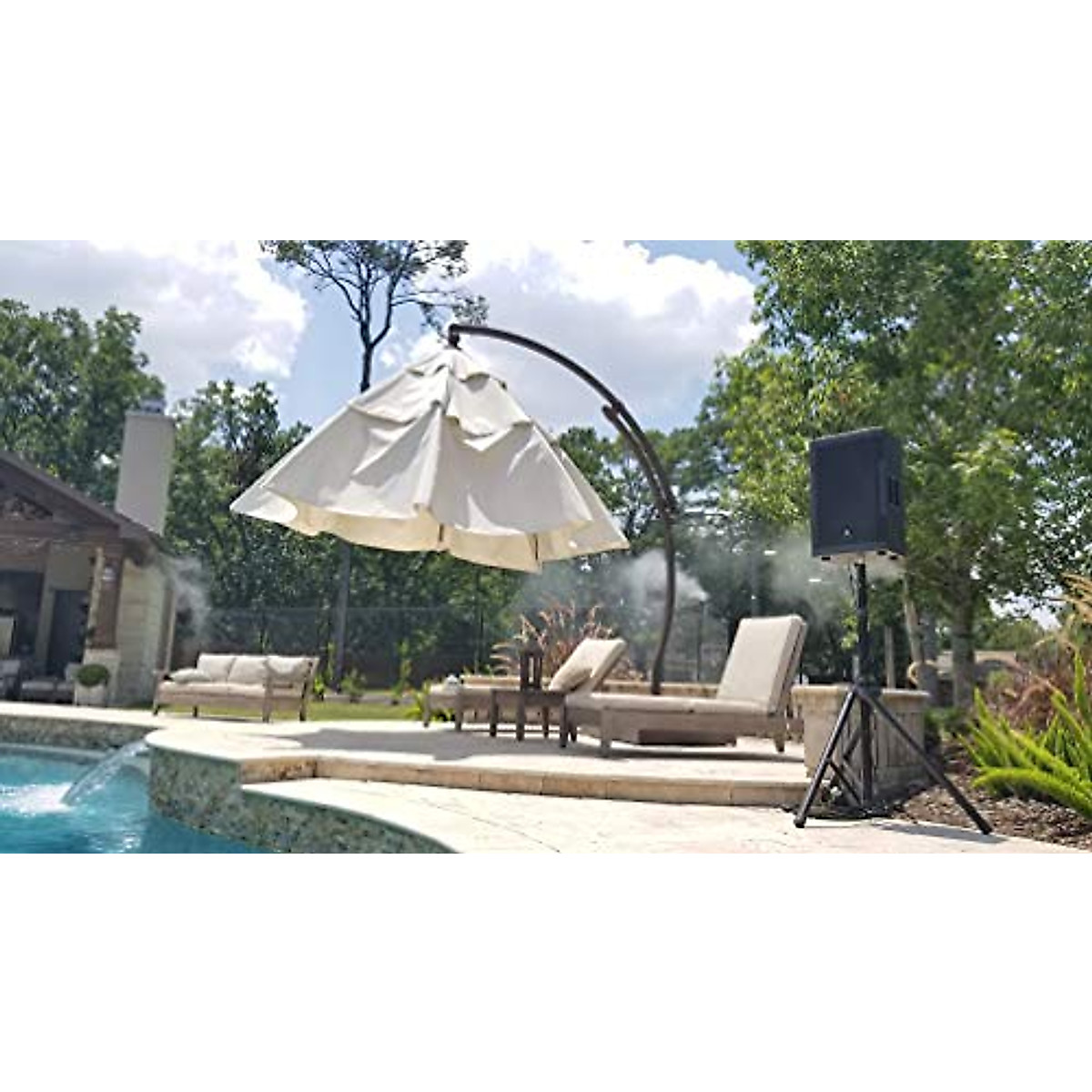 Hydrobreeze Pre-Assembled Misting System 48 Feet 1/4 in Beige Tubing - 12 Nozzles