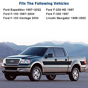 Power Window Lift Motor Left Replacement for 1997-2002 Ford Expedition 1997-2004 Ford F-150 1997-1999 Ford F-250 1998-2002 Lincoln Navigator Replace# XL3Z1523395AA, XL1Z7823395BA 742-272