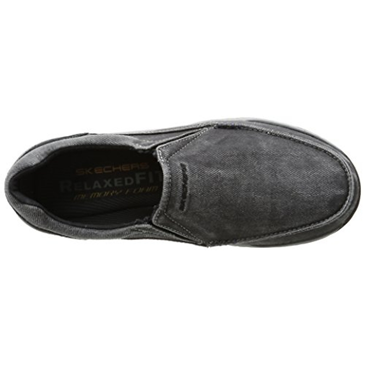 Skechers Men's Expected Avillo Moccasin, Black, 12 Medium US